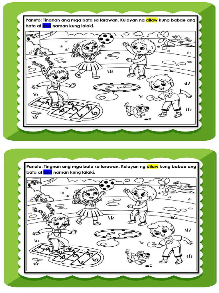 Matatag Q1-Week 3 Cot-Act. No. 1 | PDF