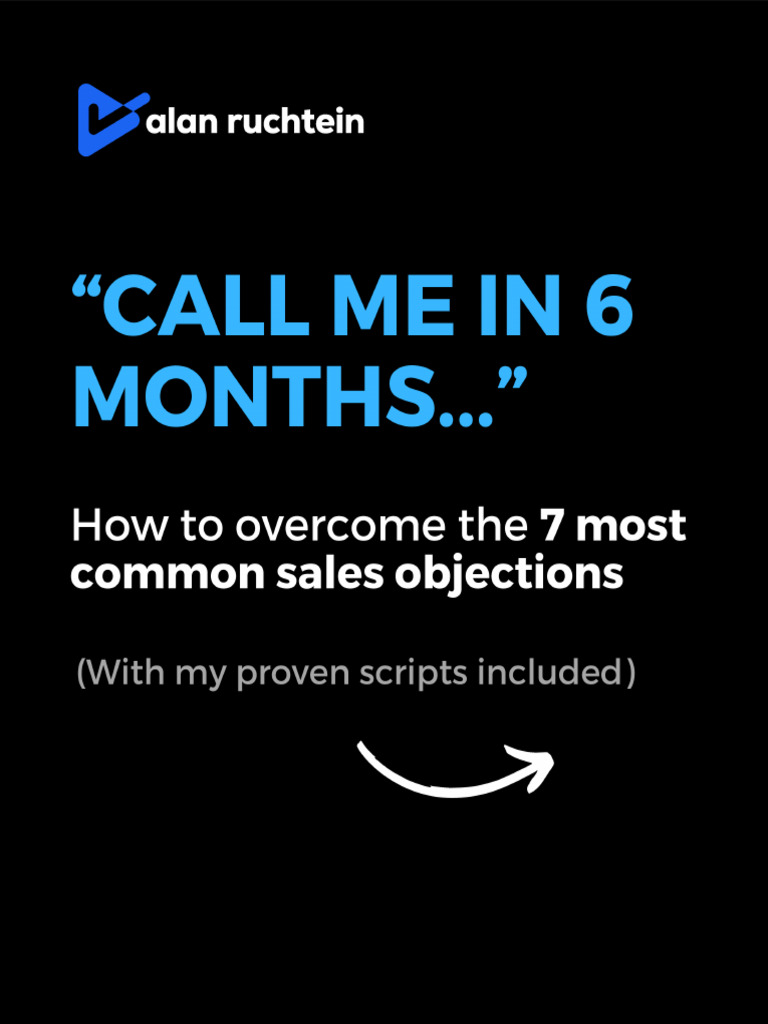 Cold Calling Objections | PDF