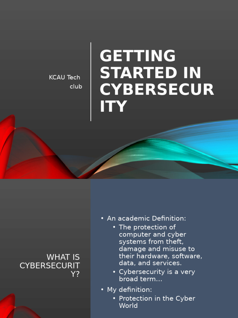Introduction To Cybersecurity | PDF