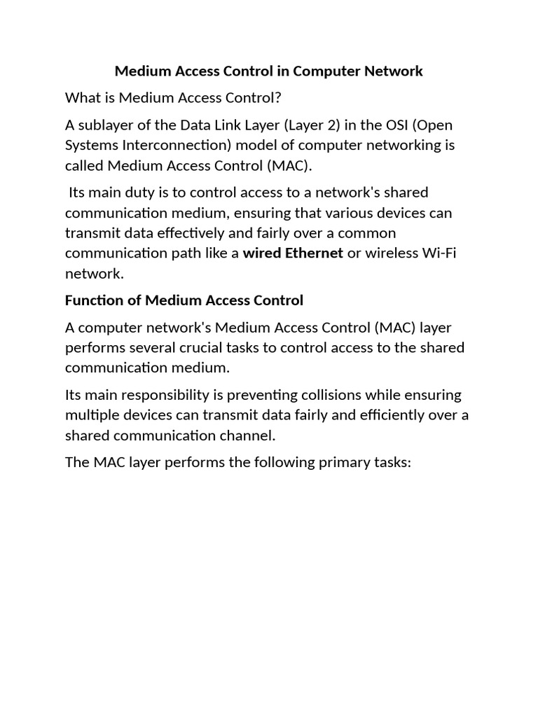 Unit 2 (DCN) v1 | PDF | Channel Access Method | Science & Mathematics