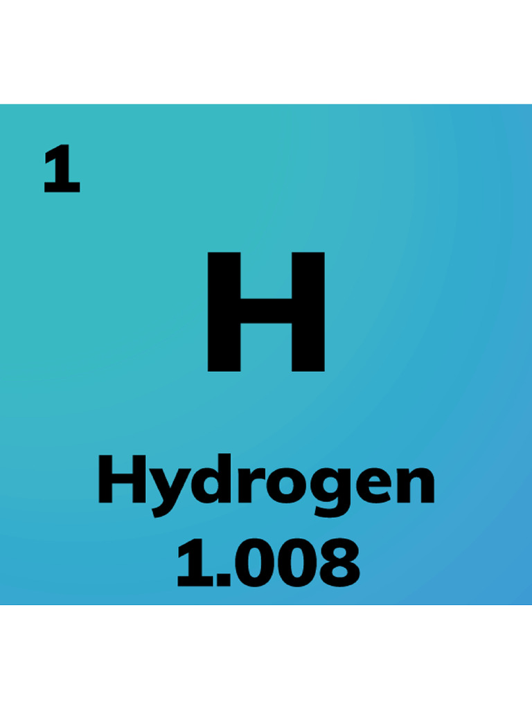 001 Hydrogen | PDF
