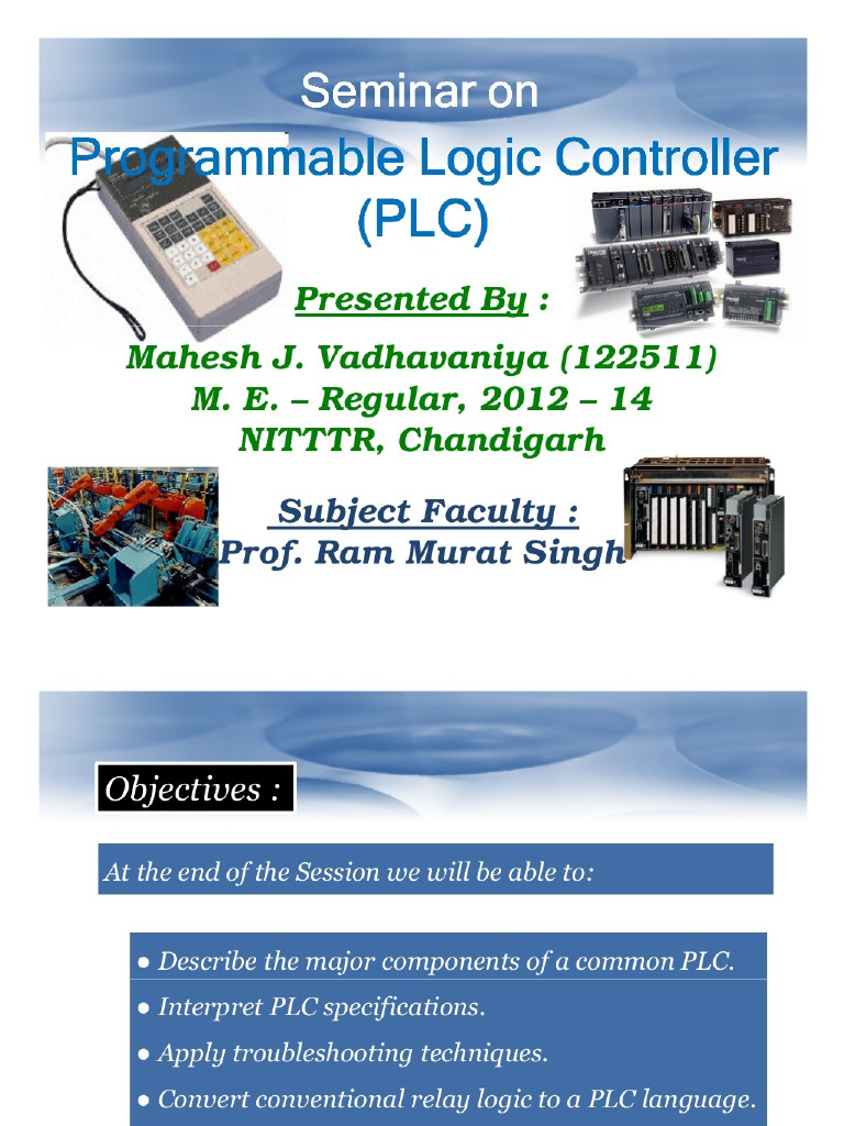 PDF PLC Programmable Logic Controller - Compress | PDF