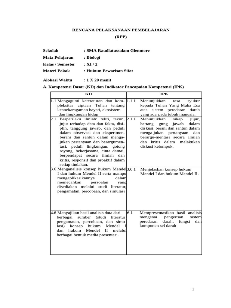 RPP PPL | PDF | Career & Growth | Science & Mathematics