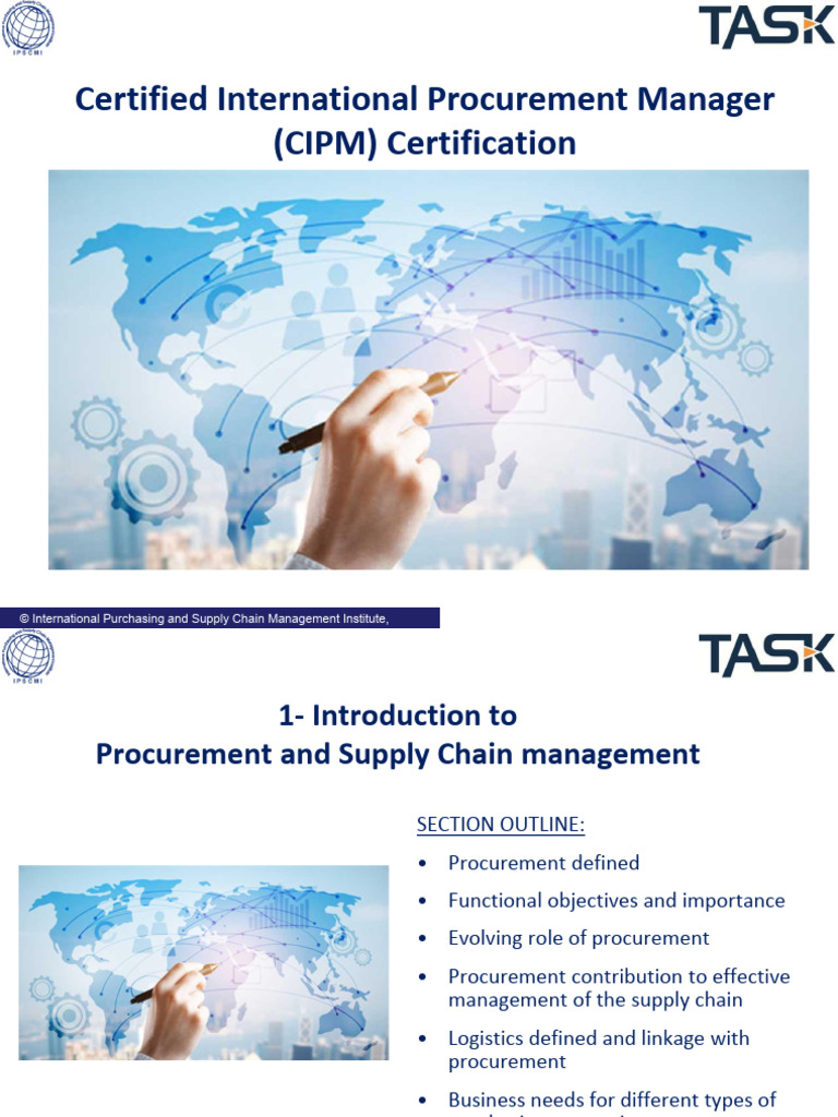 1-Introduction To Procurement and SCM | PDF