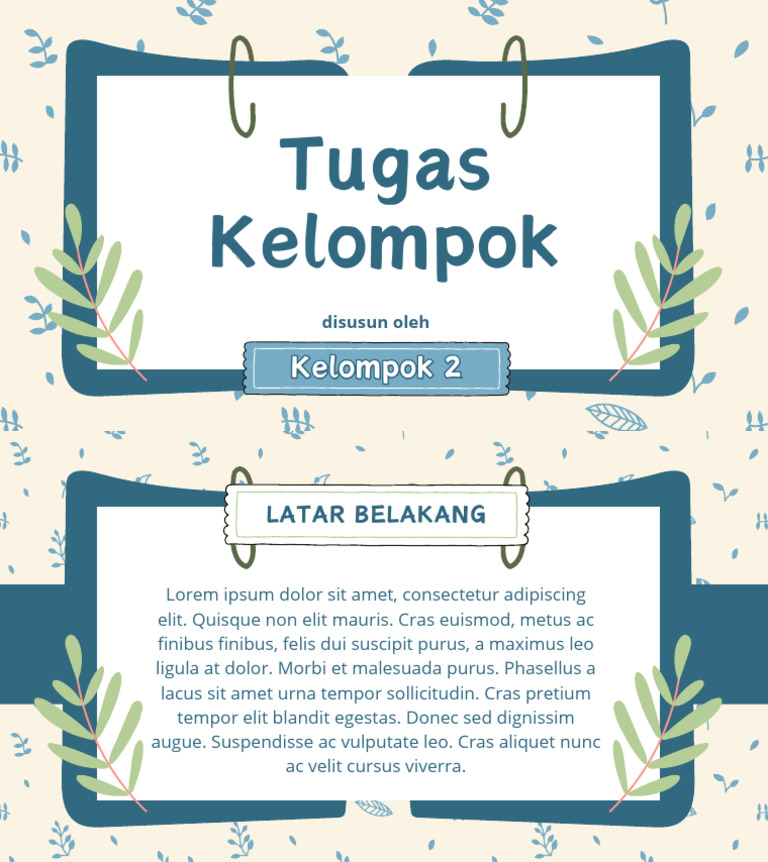 Presentasi Tugas Kelompok 3 | PDF