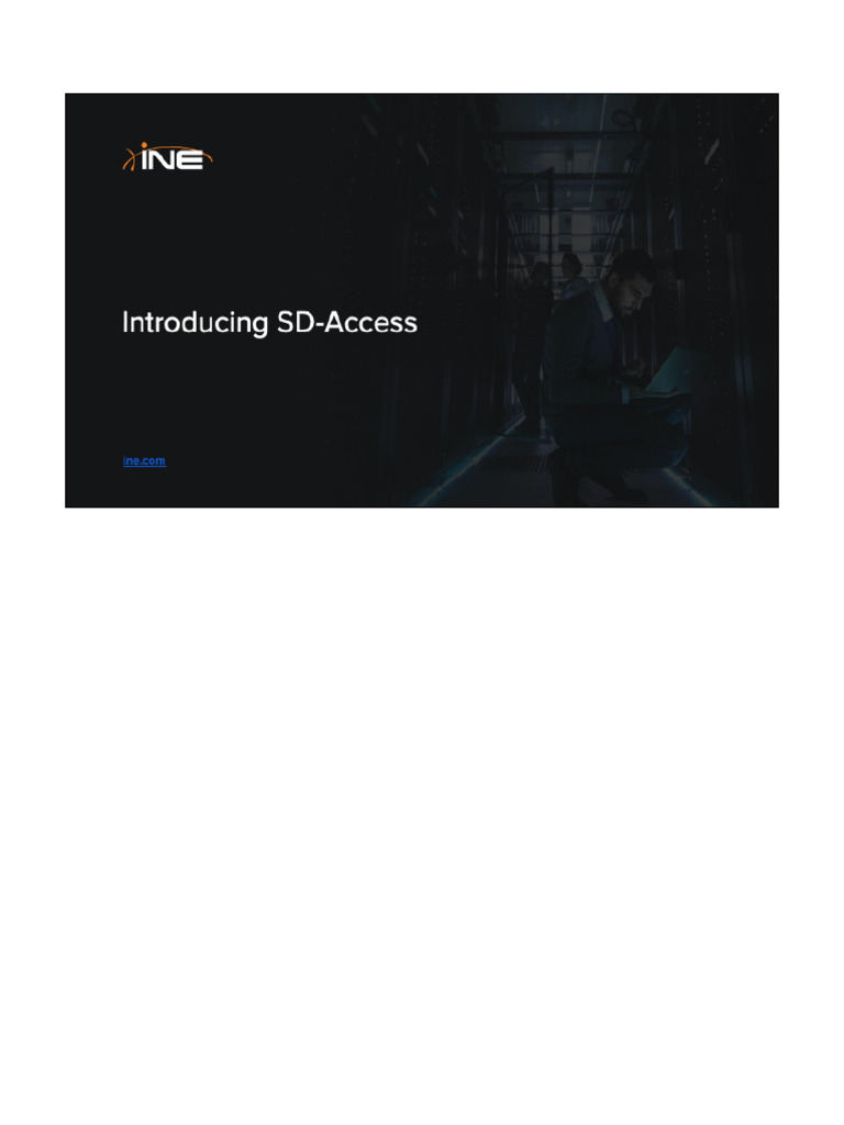 SD-Access Introduction | PDF