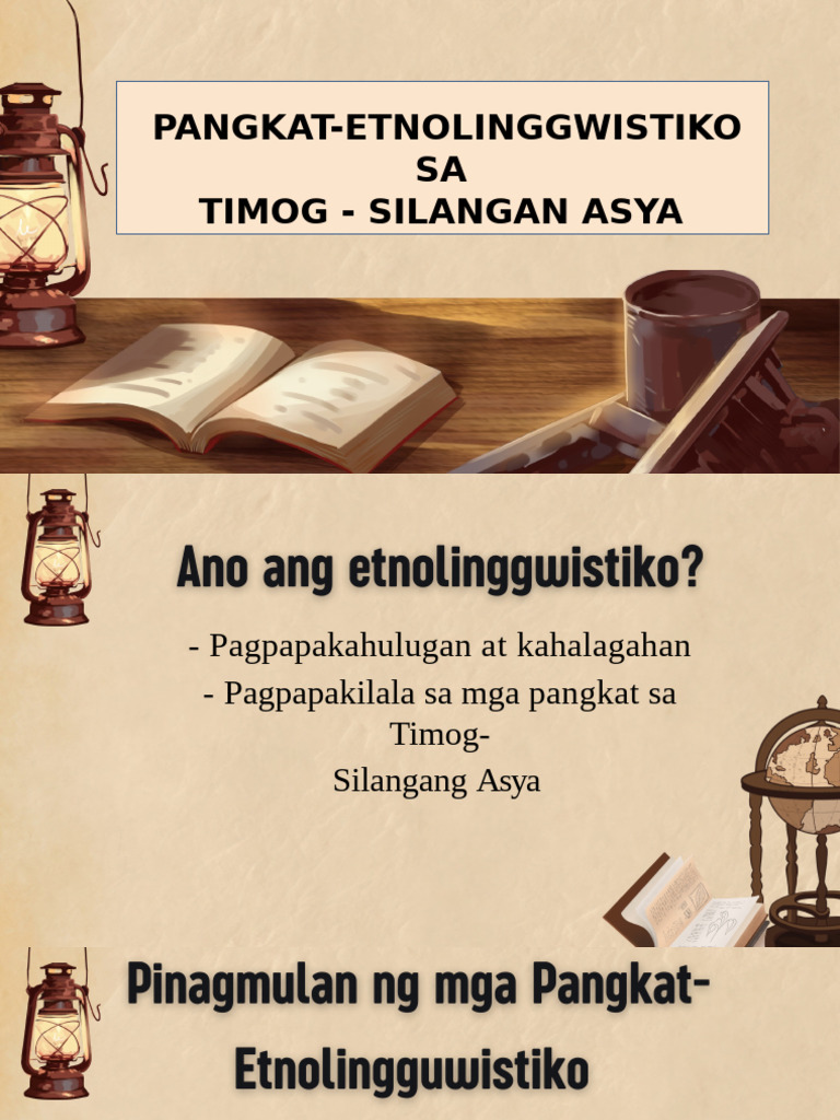 Etnolinggwistiko | PDF