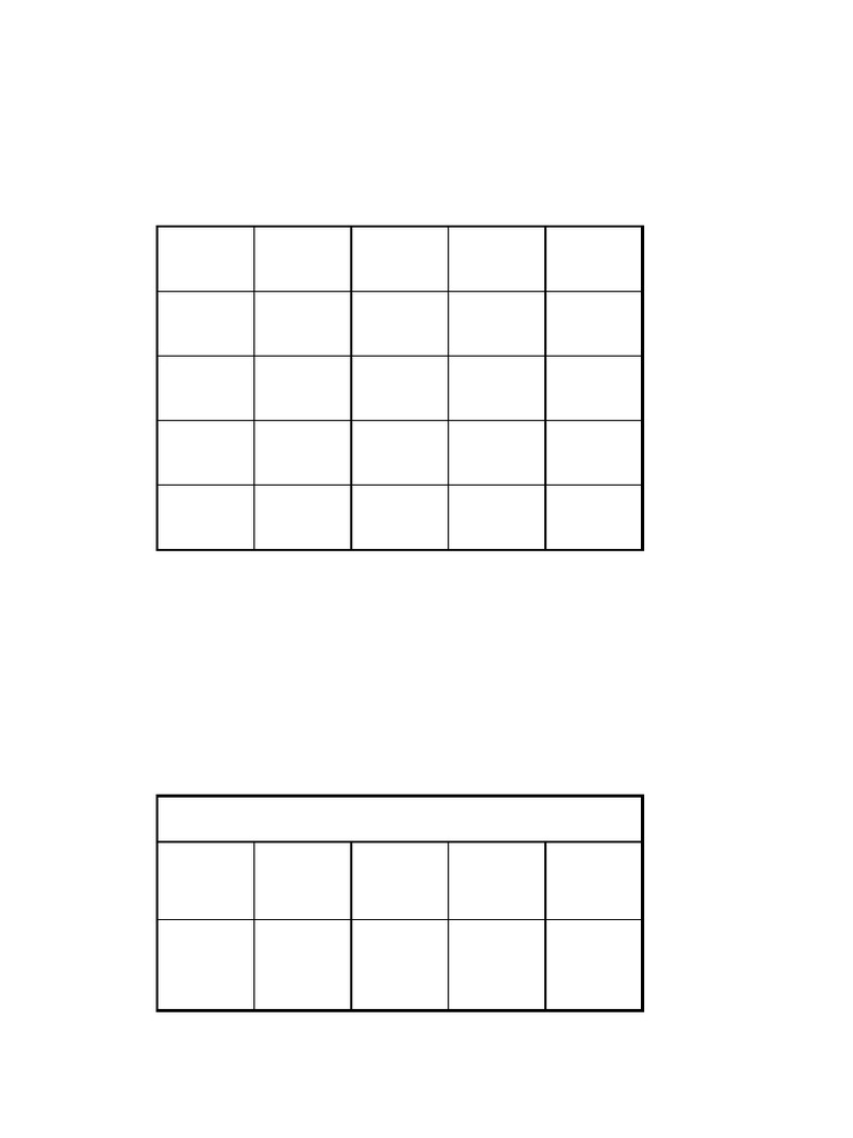 Count The Capital Letters in The Table 10 Activities 1 10 | PDF