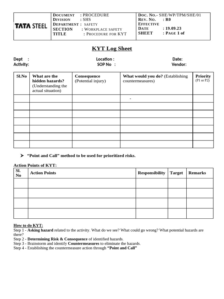 KYT Format | PDF
