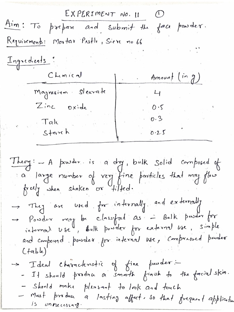 Experiment No. 11 | PDF