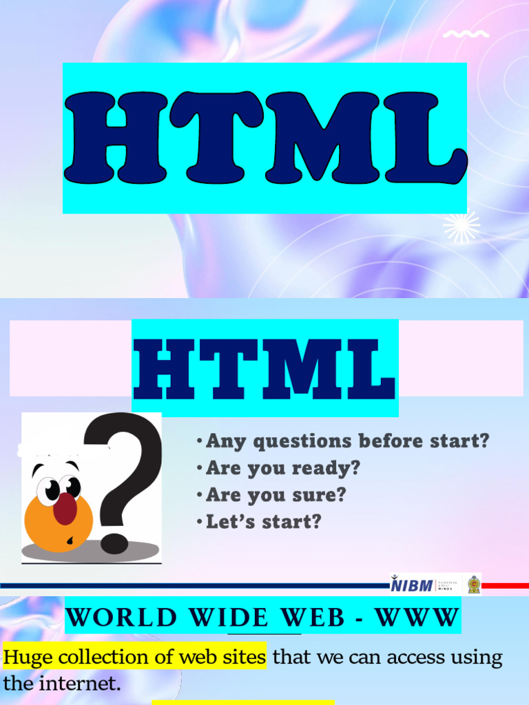 HTML Note | PDF