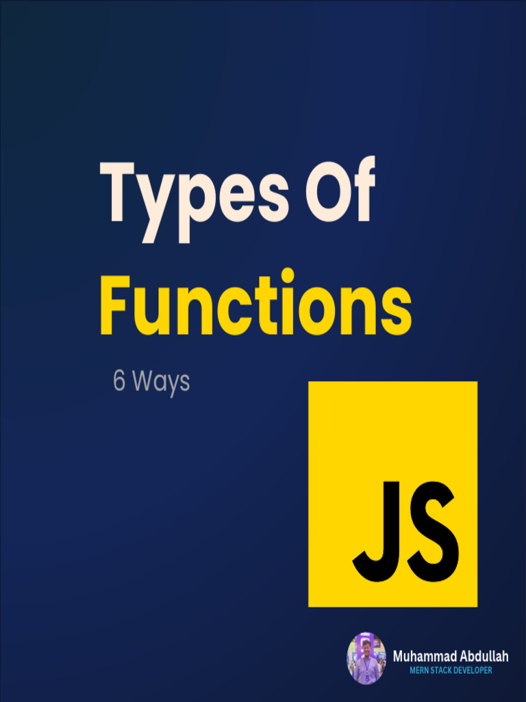 Js Functions | PDF