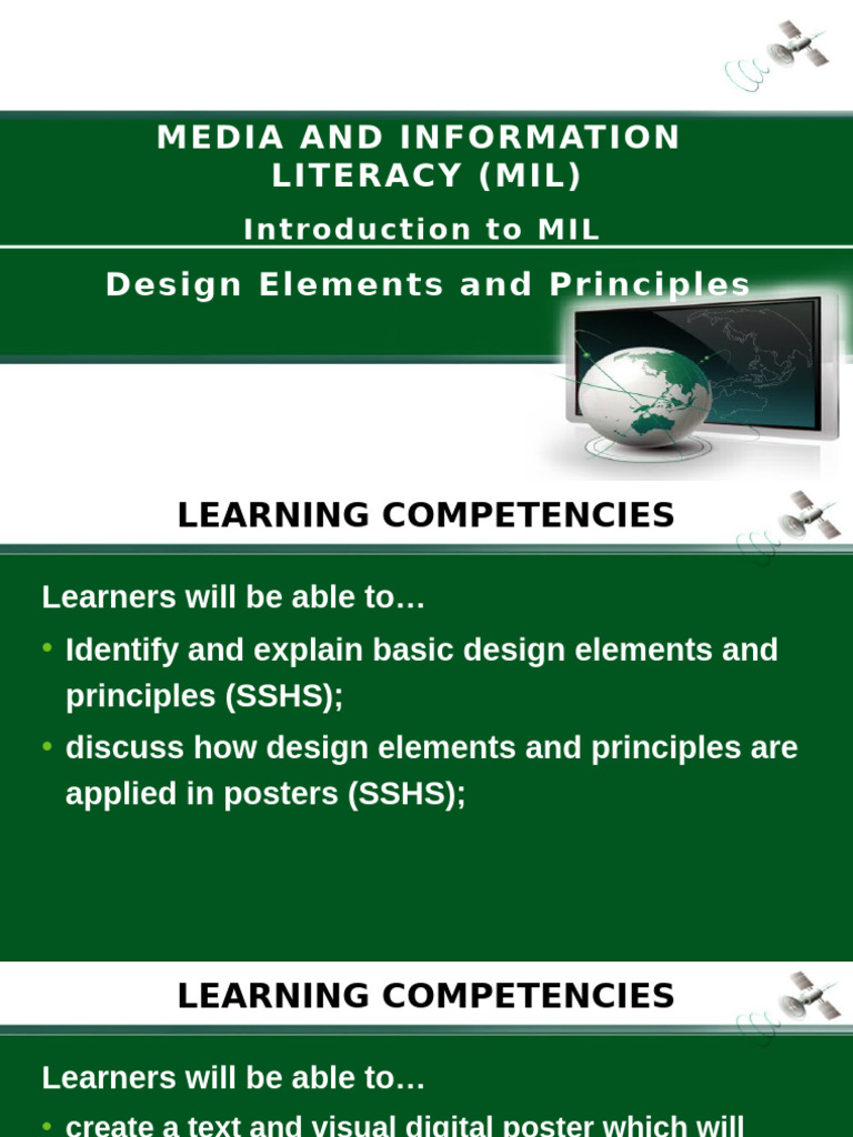 Lesson 2 Design Elements and Principles | PDF
