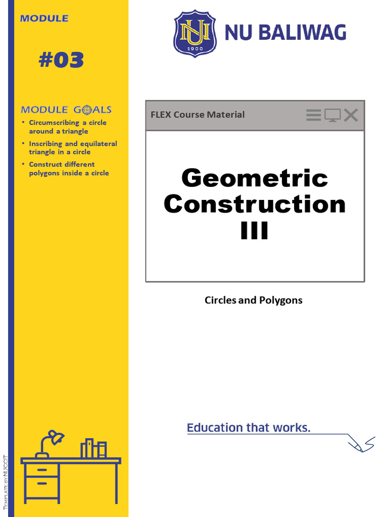 Module 04 Geometric Construction III | PDF