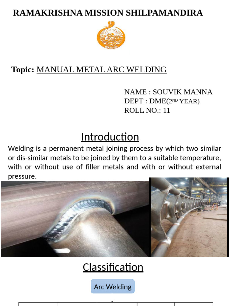 Arc Welding | PDF