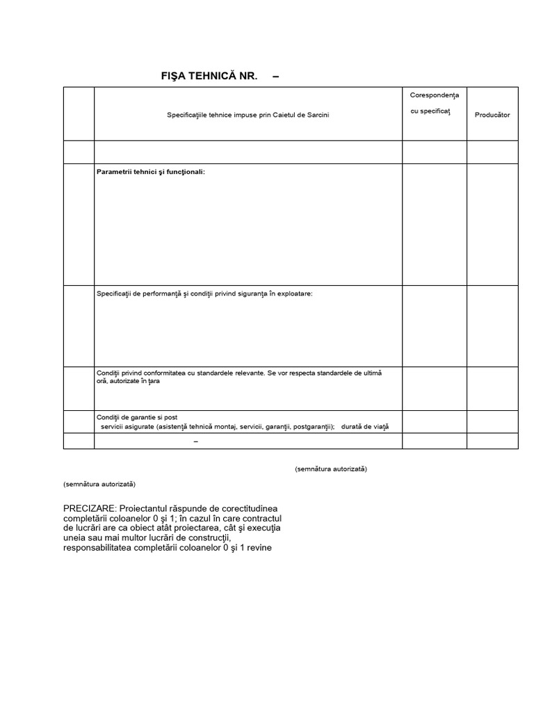 Fisa Tehnica Nr. 05 - SURSA DE ALIMENTARE | PDF