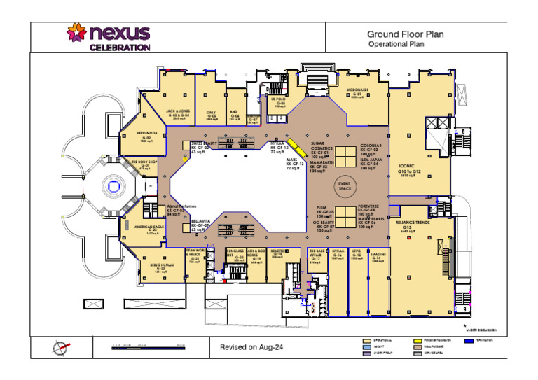 Ground Floor Plan of Shopping Mall | PDF | Retail Companies | Retailers