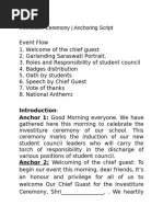 AWARD CEREMONY SCRIPT | PDF