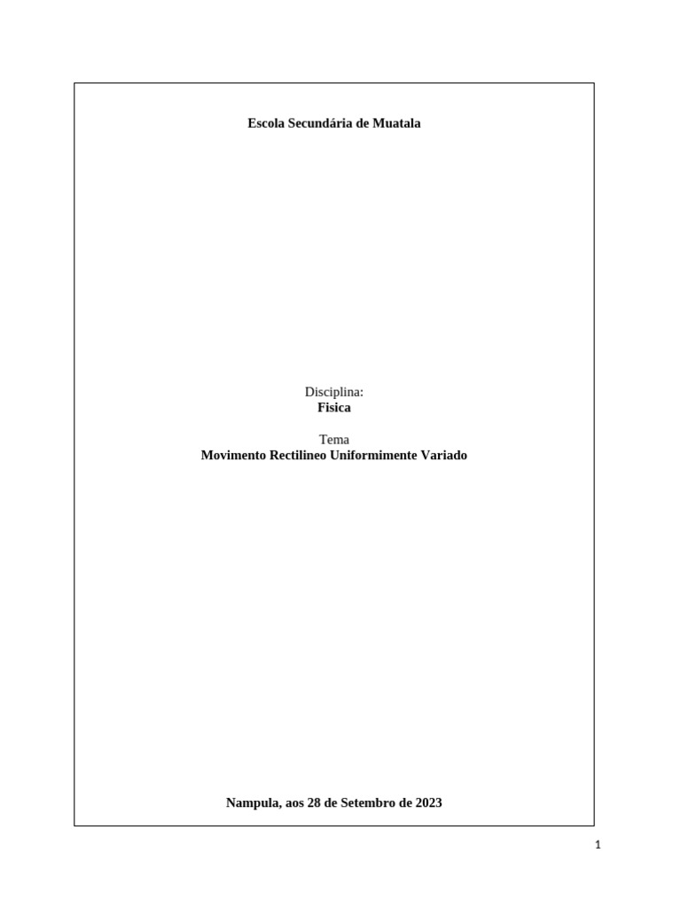 Fisica - Taimo | PDF