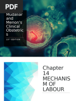 Mechanism of Labour | PDF | Pelvis | Anatomical Terms Of Motion