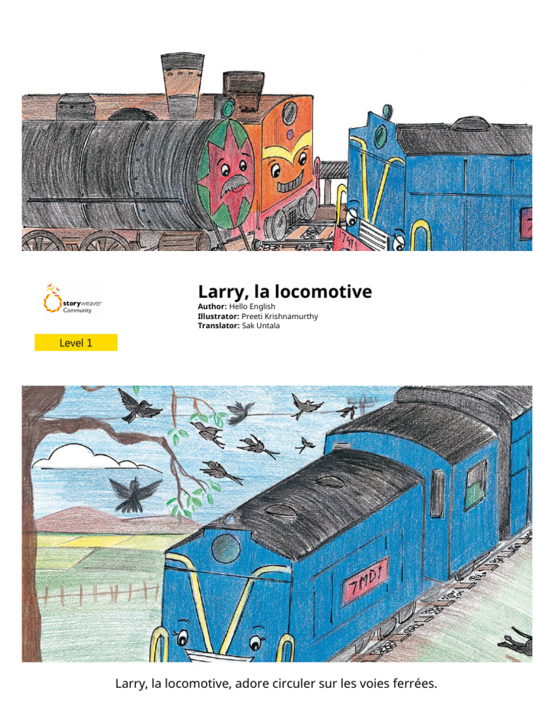 Larry, La Locomotive - Preeti Krishnamurthy | PDF