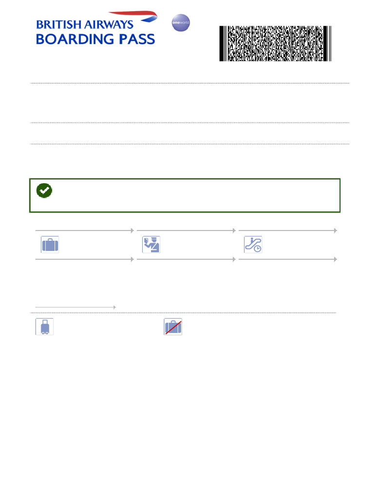 Boarding Pass BA0878 LHR WAW 059 | PDF
