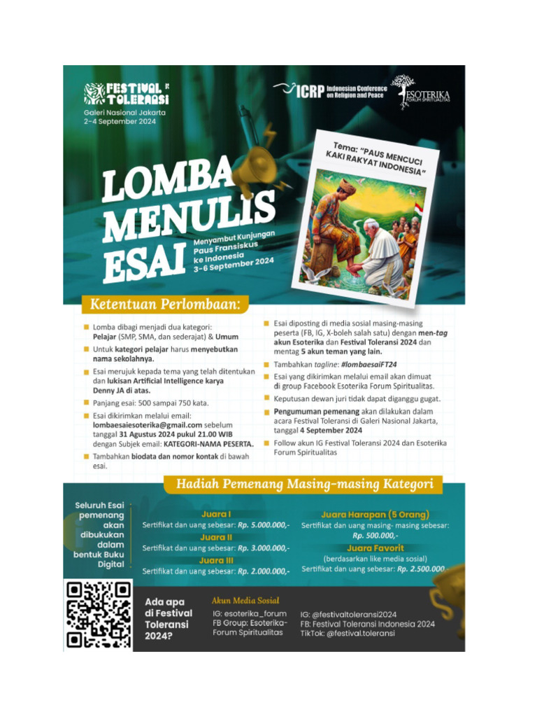 Lomba Esai | PDF