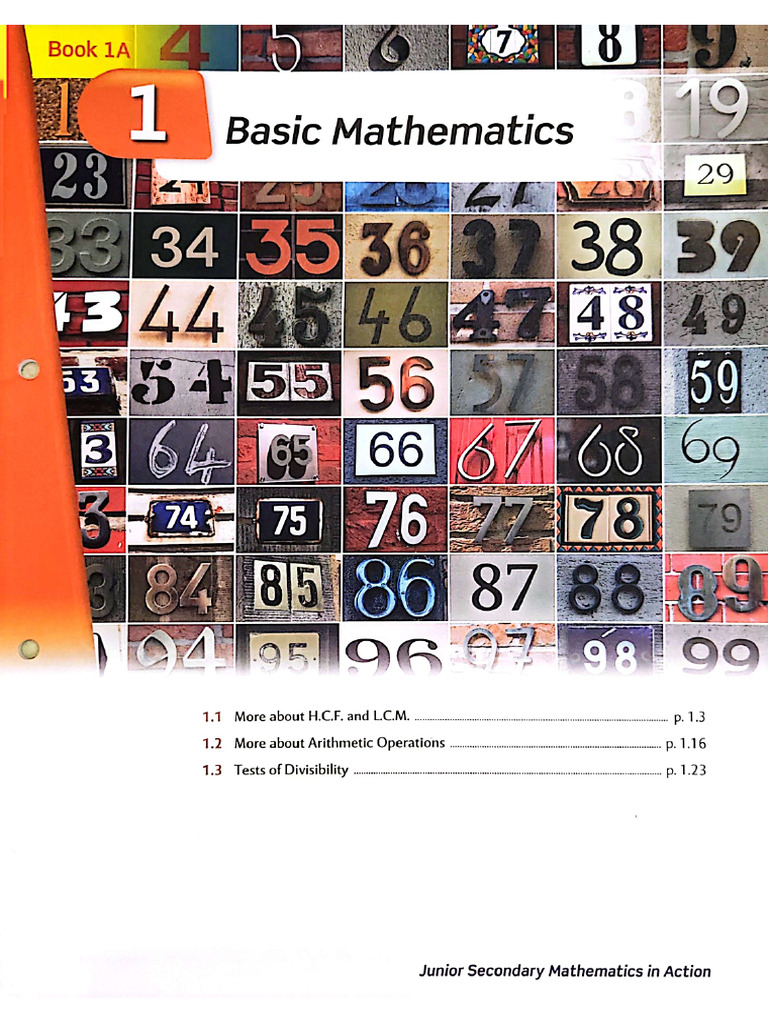 F1 1A Maths Ch.1 | PDF