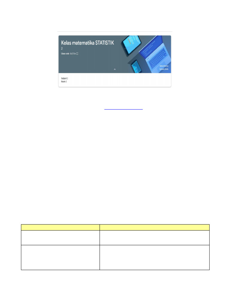 Contoh RPP Matematika Daring | PDF