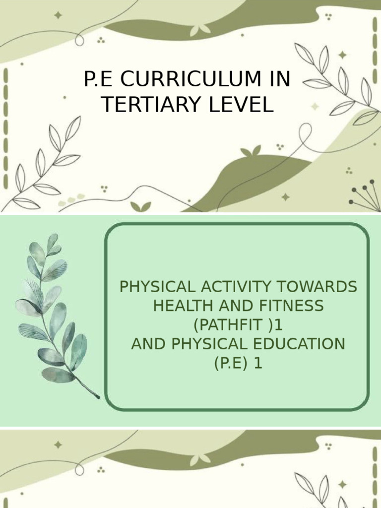 Project in Curriculum and Assessment | PDF