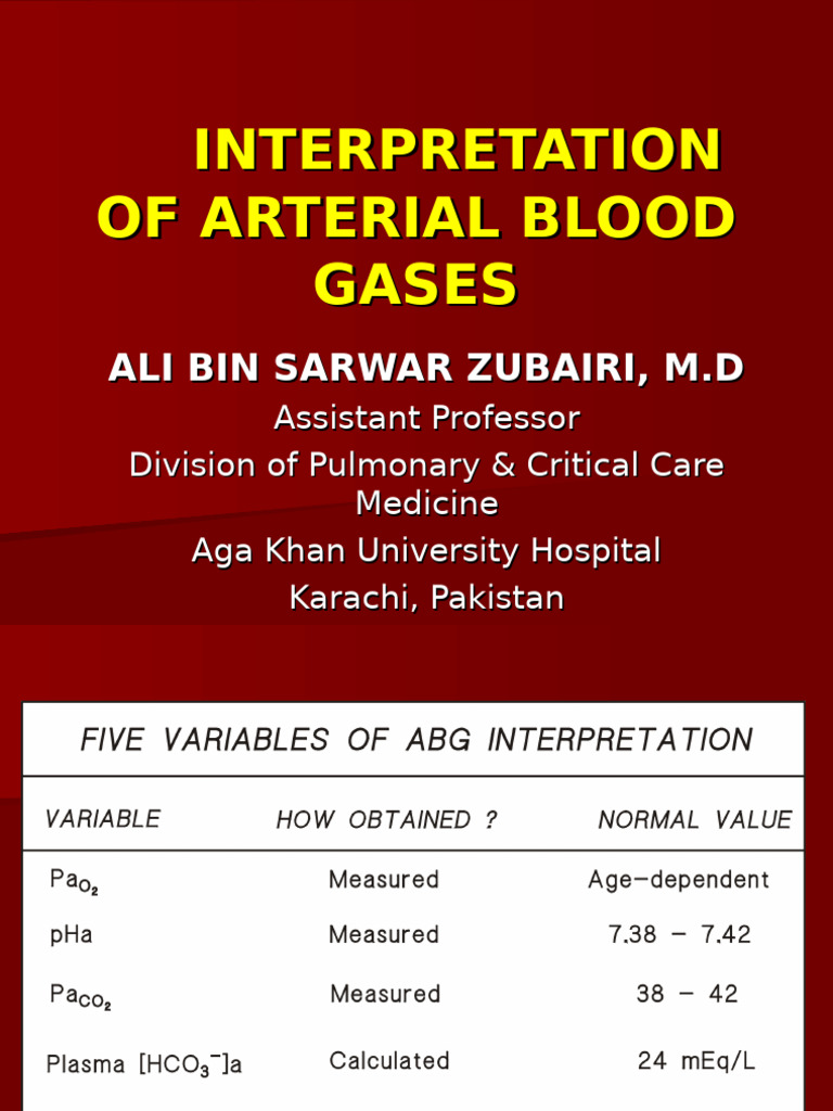 ABG, New Version | PDF