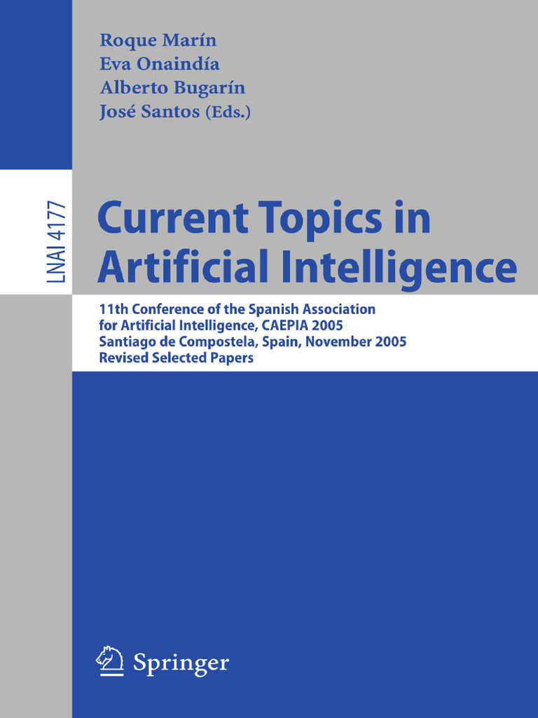 Current Topics in Artificial Intelligence 2006 | PDF