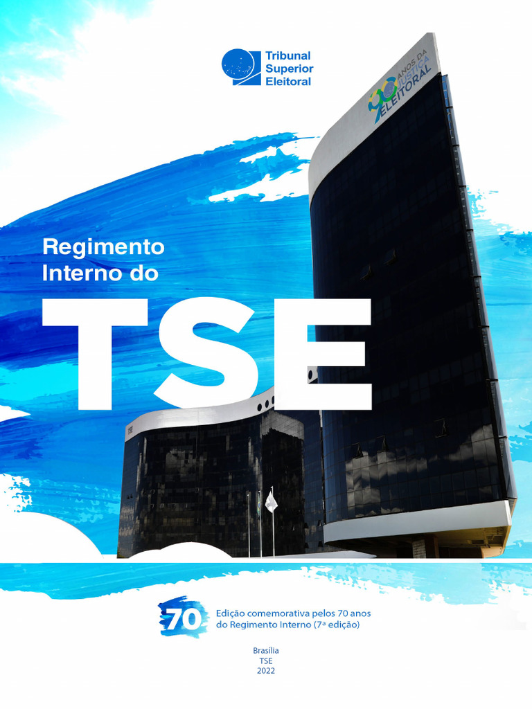 Regimento Interno Edicao Comemorativa 70 Anos | PDF