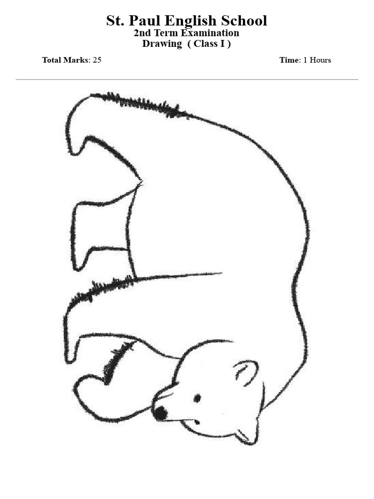 Class 1 Drawing Pdf