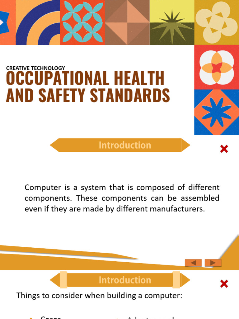 CTECH_Lesson 4(Occupational and Safety Standards) | PDF