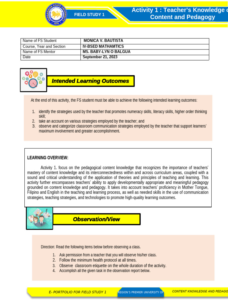 FS1-Activity-1 MVB | PDF