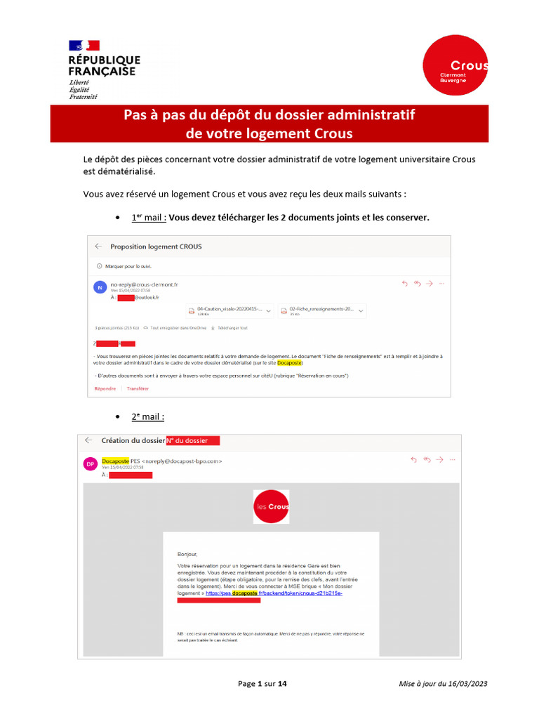 Pas à pas dossier locatif (1) | PDF
