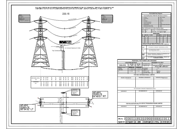 Plan Diagram For PLC-Model - PDF A3 45-46 | PDF