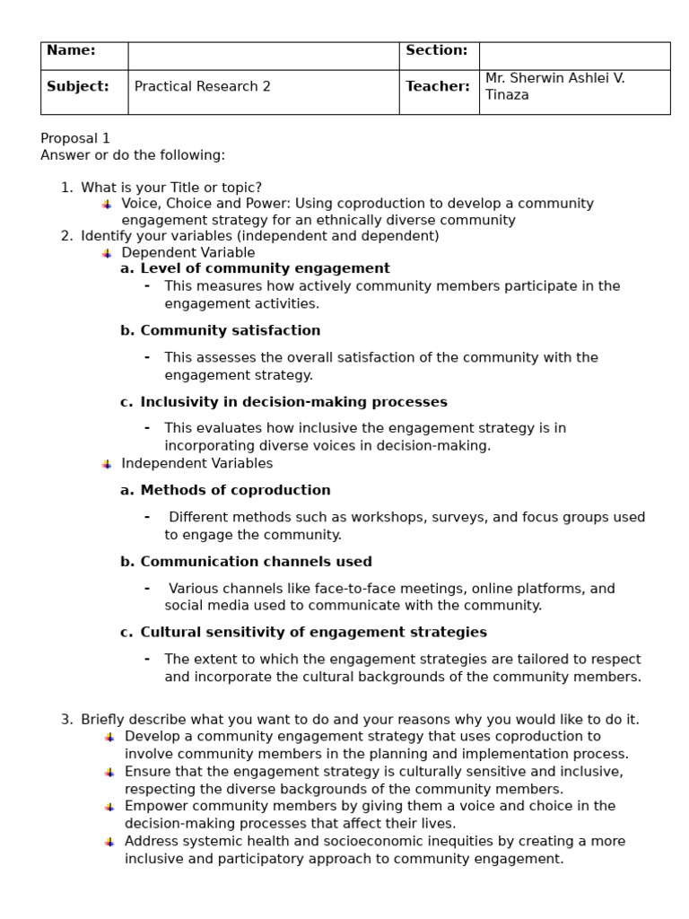 Practical Research 2 Performance Task 1 | PDF