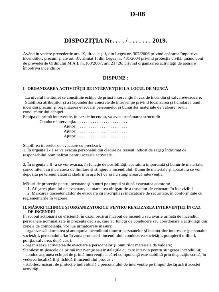 D-08 Dec-Int Loc Munca | PDF | Ciencias sociales | Ciencia y matemáticas
