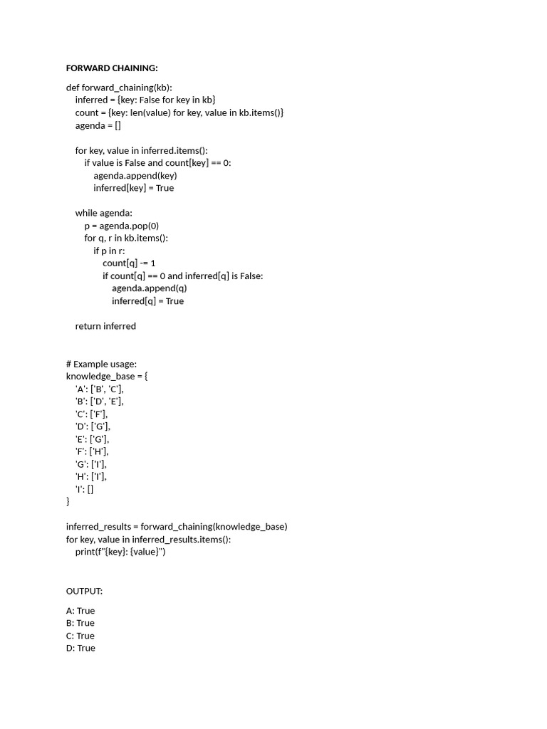 FWD Chaining BWD Chaining | PDF