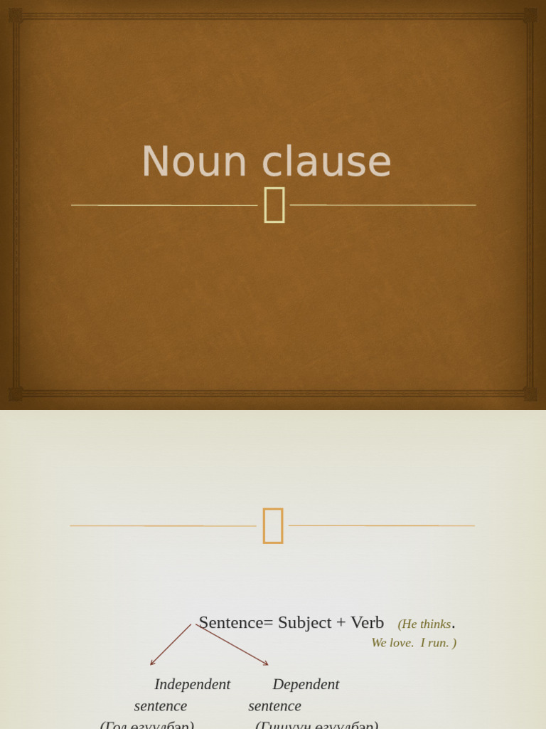 Noun Clause NEW | PDF