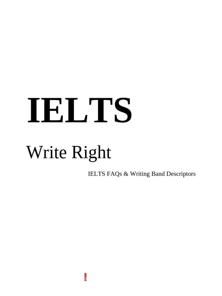 IELTS WriteRight | PDF