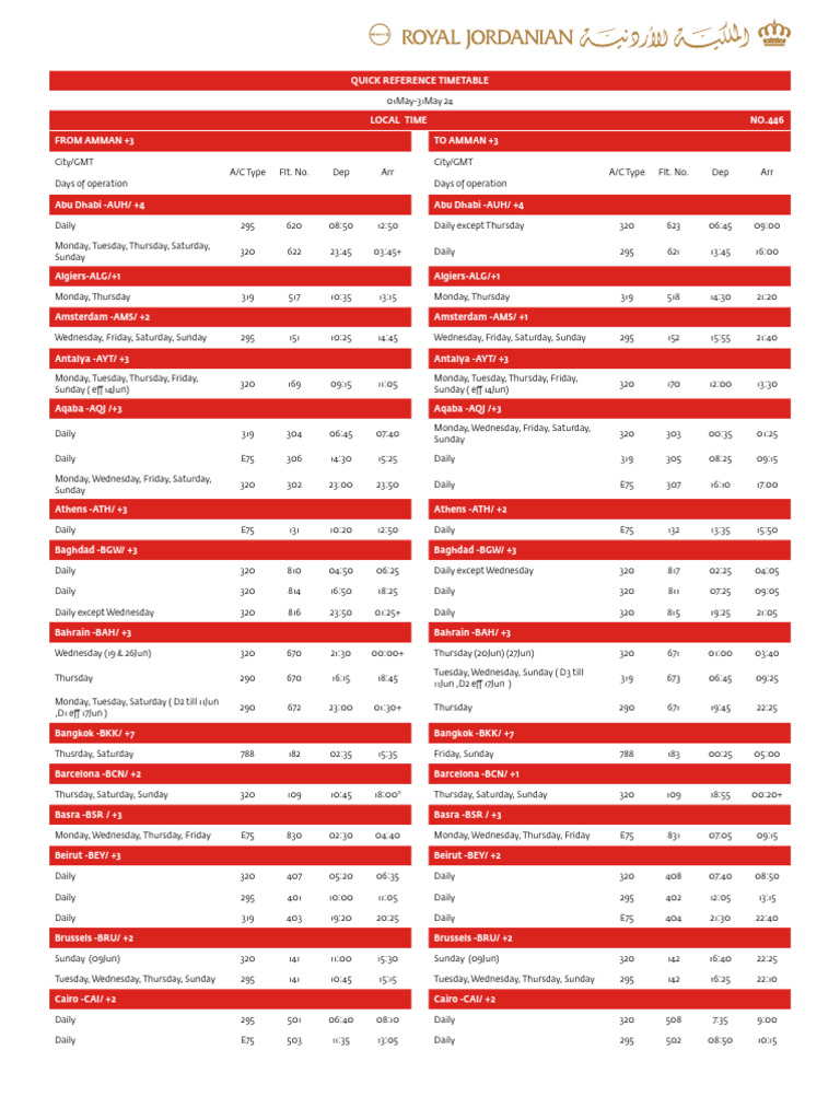 June Time Table | PDF