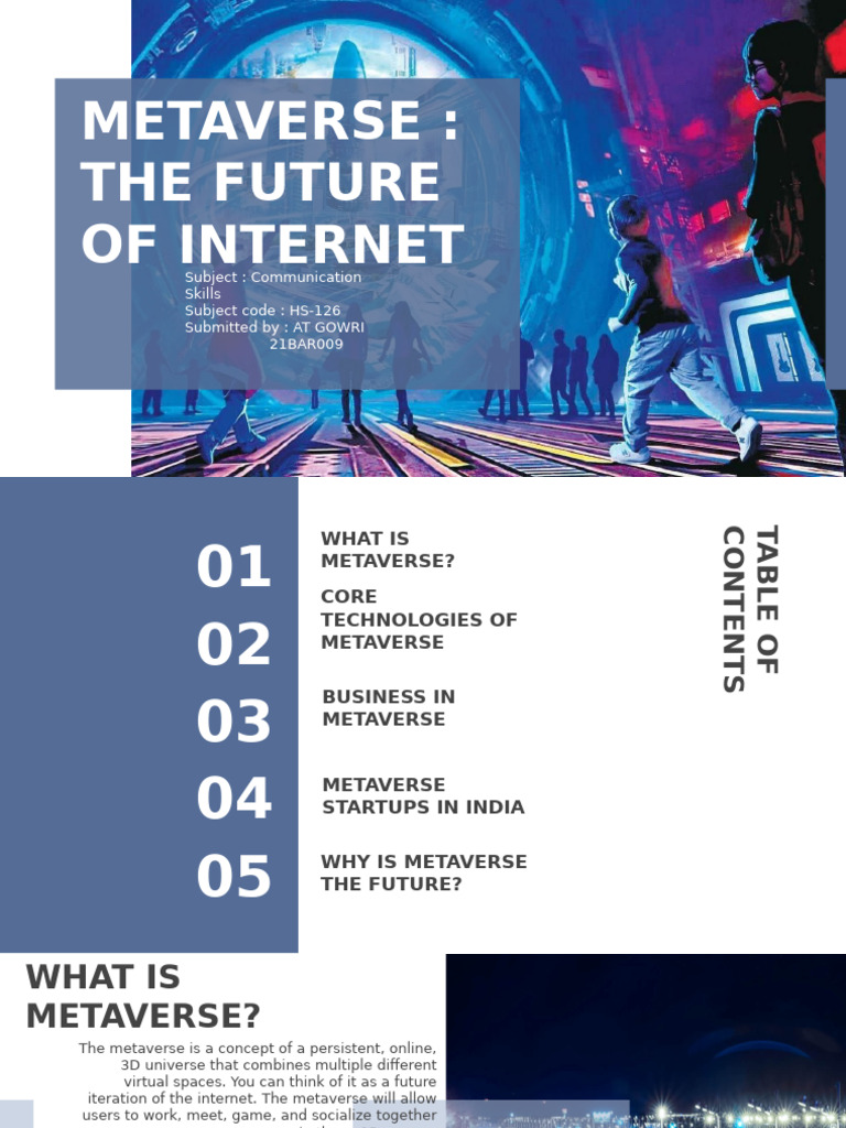 Metaverse | PDF