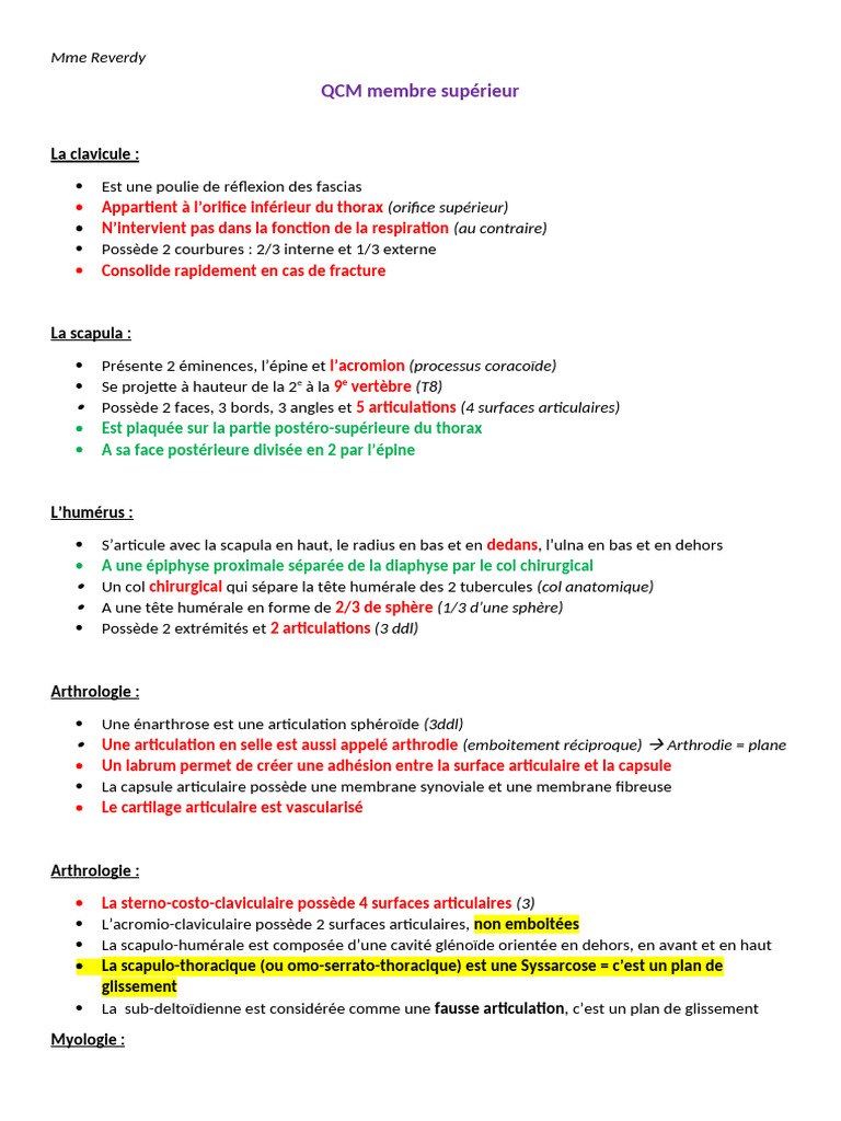 QCMS Membre Sup | PDF