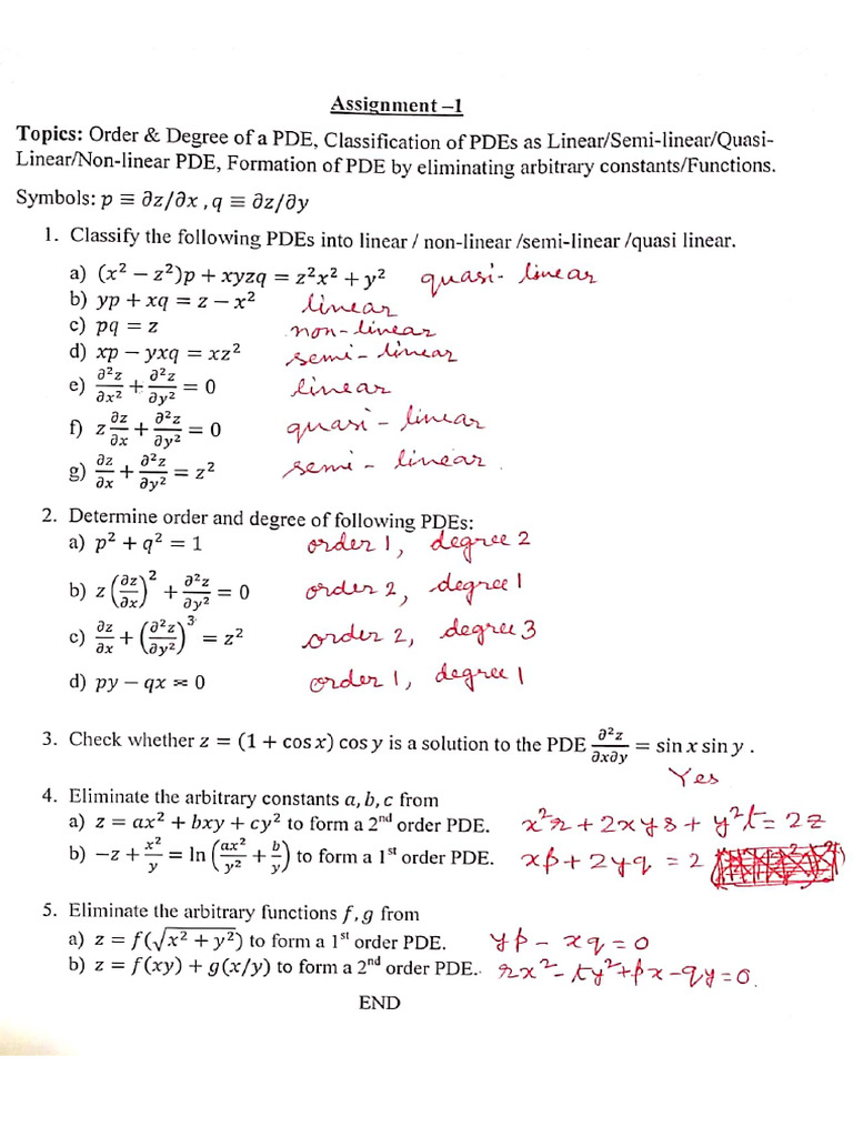 Sol Assignment 1 | PDF