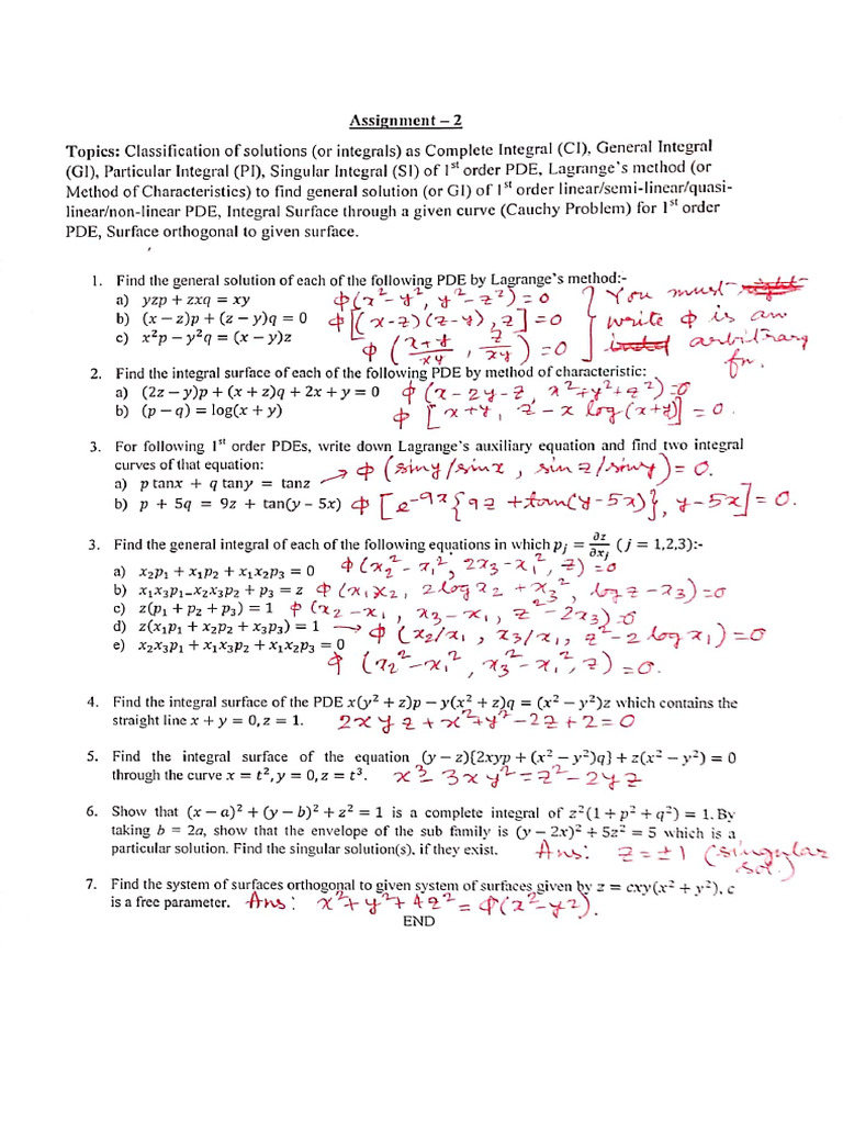 Sol Assignment 2 | PDF