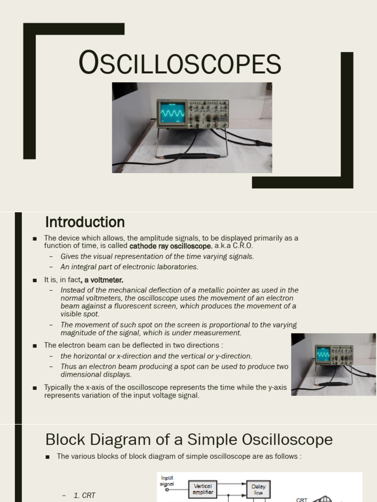 Chapter 3_Oscilloscopes | PDF