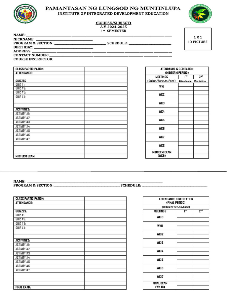My Record Log | PDF